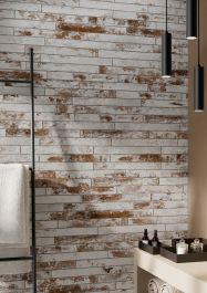 Harlem Red White Brick 4.8x45cm Irwin Tiles & Hardwood Flooring