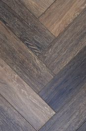 Dark Truffle Herringbone Laminate 12mm Irwin Tiles & Hardwood Flooring