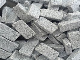 Silver Granite Tumbled Cobbles 20x10cm Irwin Tiles & Hardwood Flooring